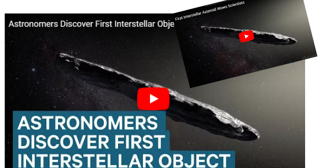 MFS VIRAL VIDS-2: Astronomers Discover First Interstellar Object ...