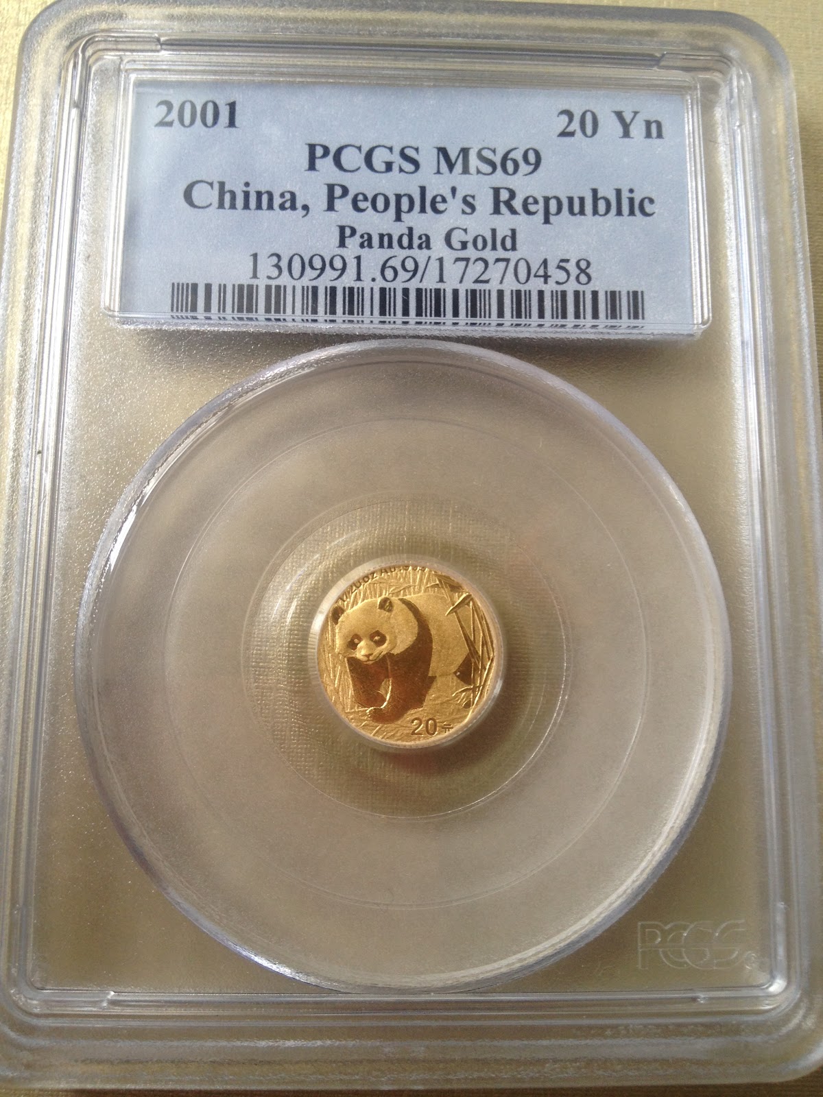 Coins Collection: PANDA GOLD COINS