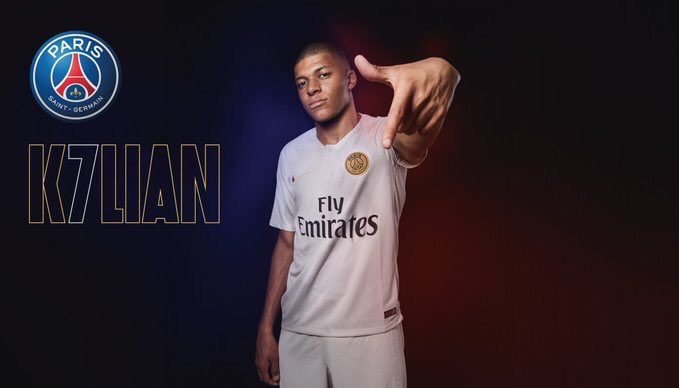 In Honor of Cristiano Ronaldo - Kylian Mbappé Becomes Paris Saint ...