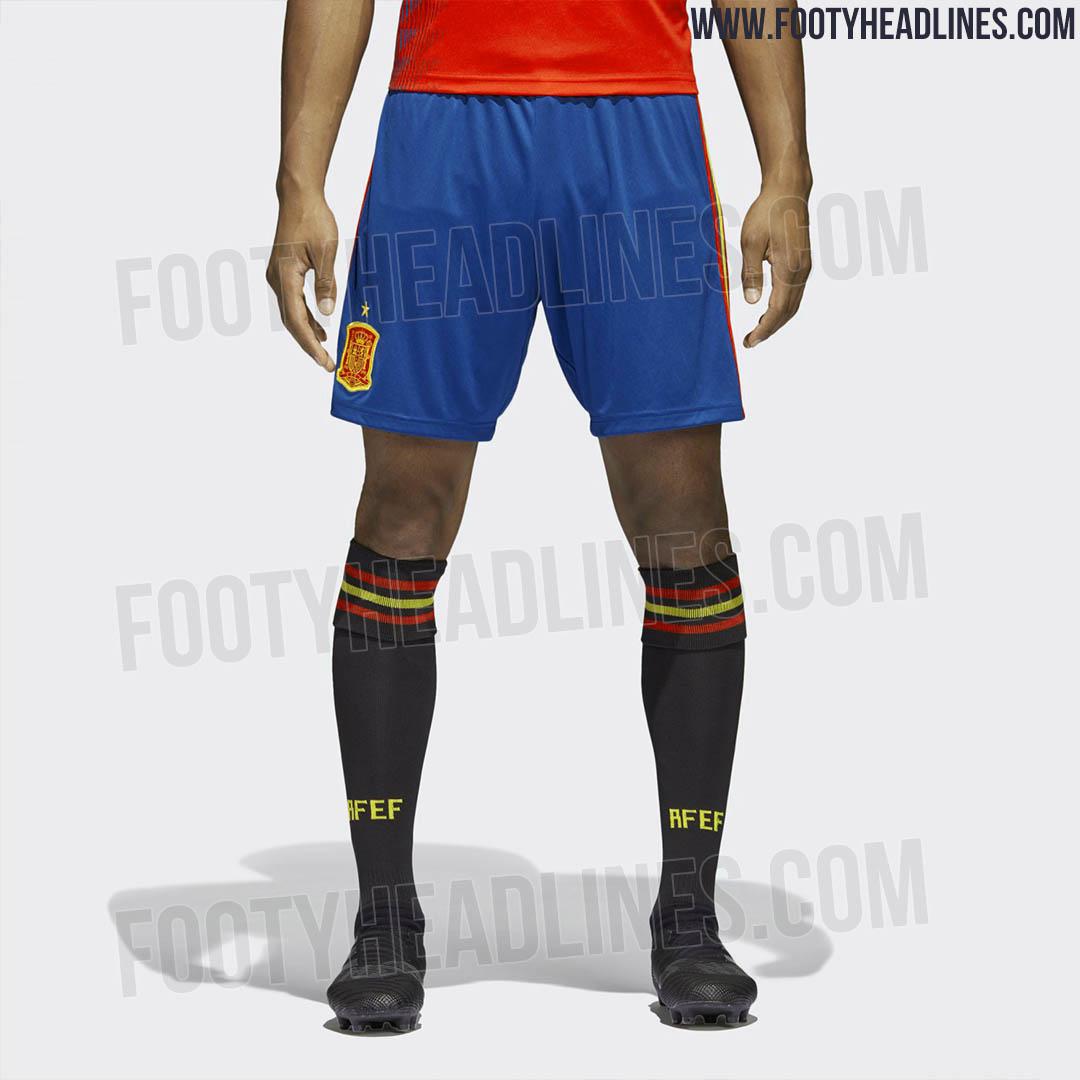 Spain 2018 World Cup Home Kit Released - Footy Headlines