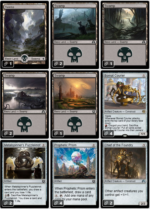 Magic the Gathering Adventures: Standard Jund Artifacts