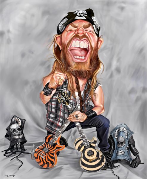 1000+ images about Rocktoons on Pinterest | Cliff burton, Ray charles ...