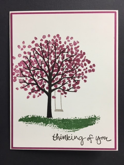 My Creative Corner!: Sheltering Tree, Thinking of You Card