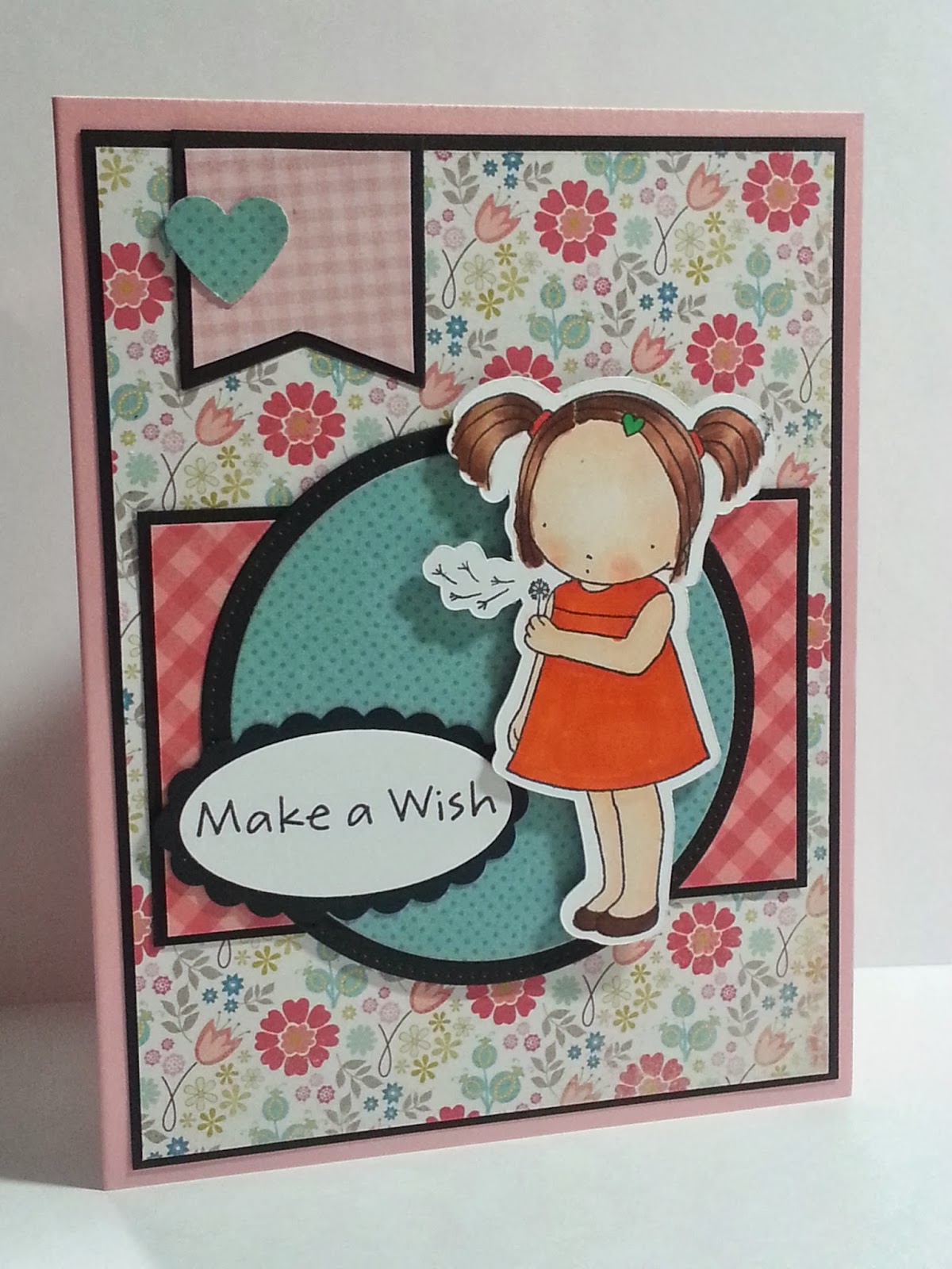 airbornewife's stamping spot: SSSC206 "Make A Wish" card
