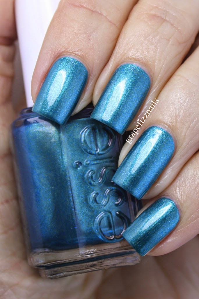 Grape Fizz Nails: Essie Wicked and Trophy Wife