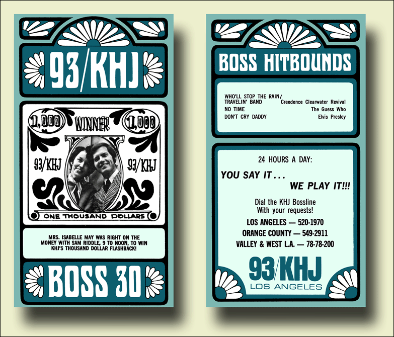 KHJ Boss 30 - January 14, 1970