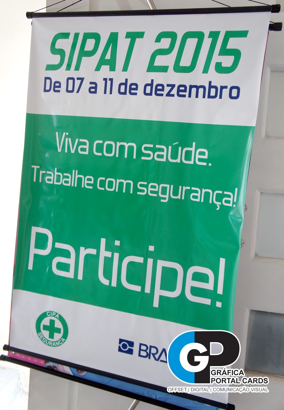 BANNER E FAIXAS SIPAT | GPC - COMUNICAÇÃO VISUAL EM BARUERI