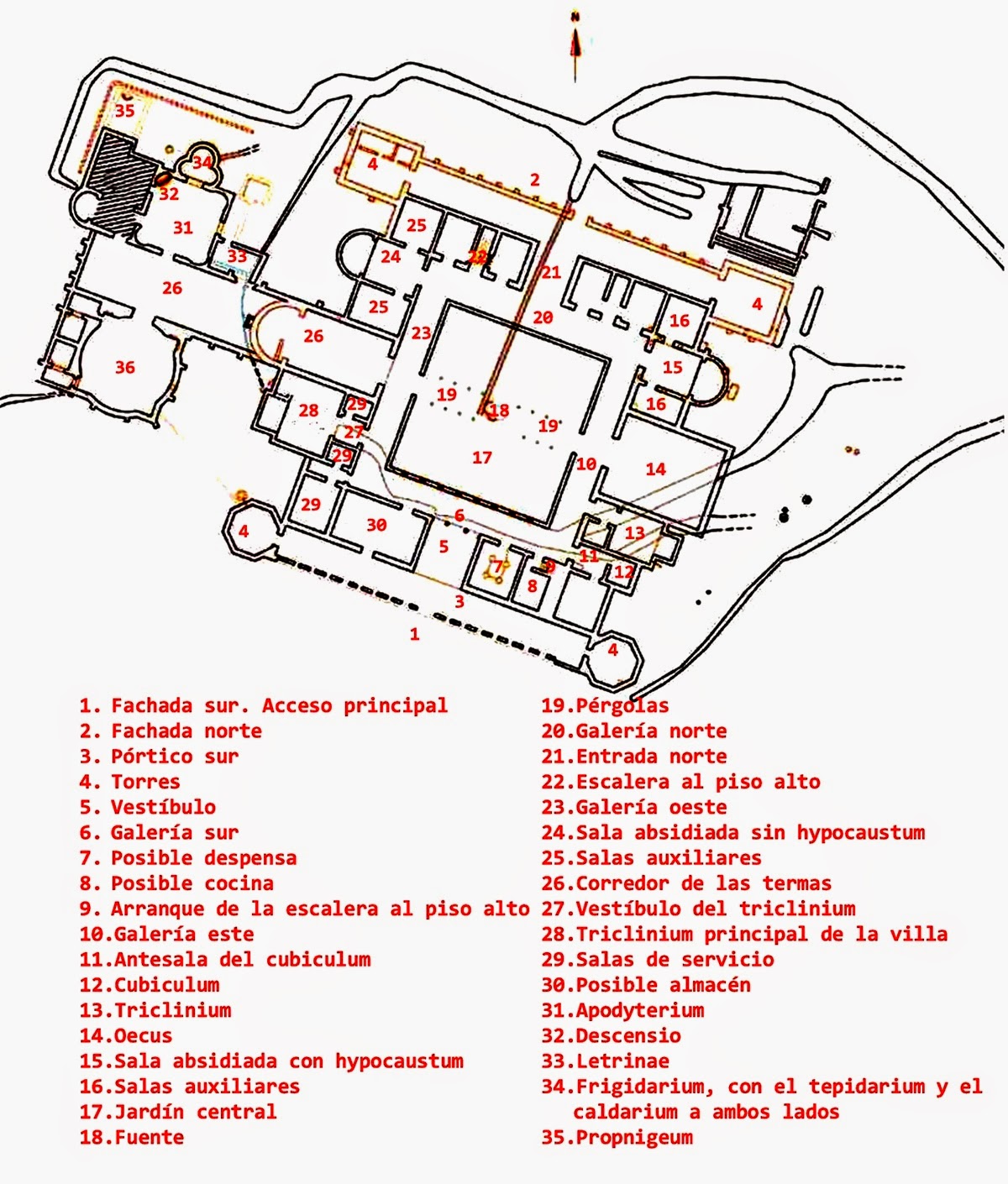 La villa romana La Olmeda de Pedrosa de la Vega, en Palencia
