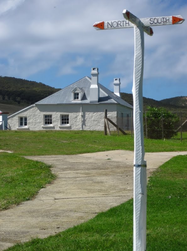 Kayaks across Bass Strait: On Erith Island