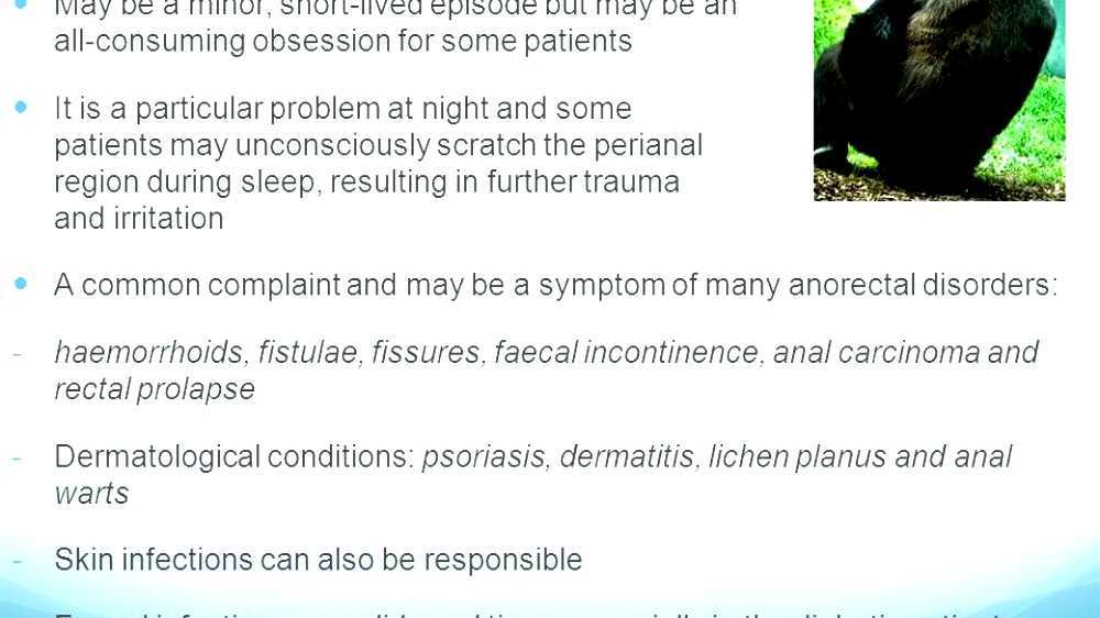 Pruritus ani