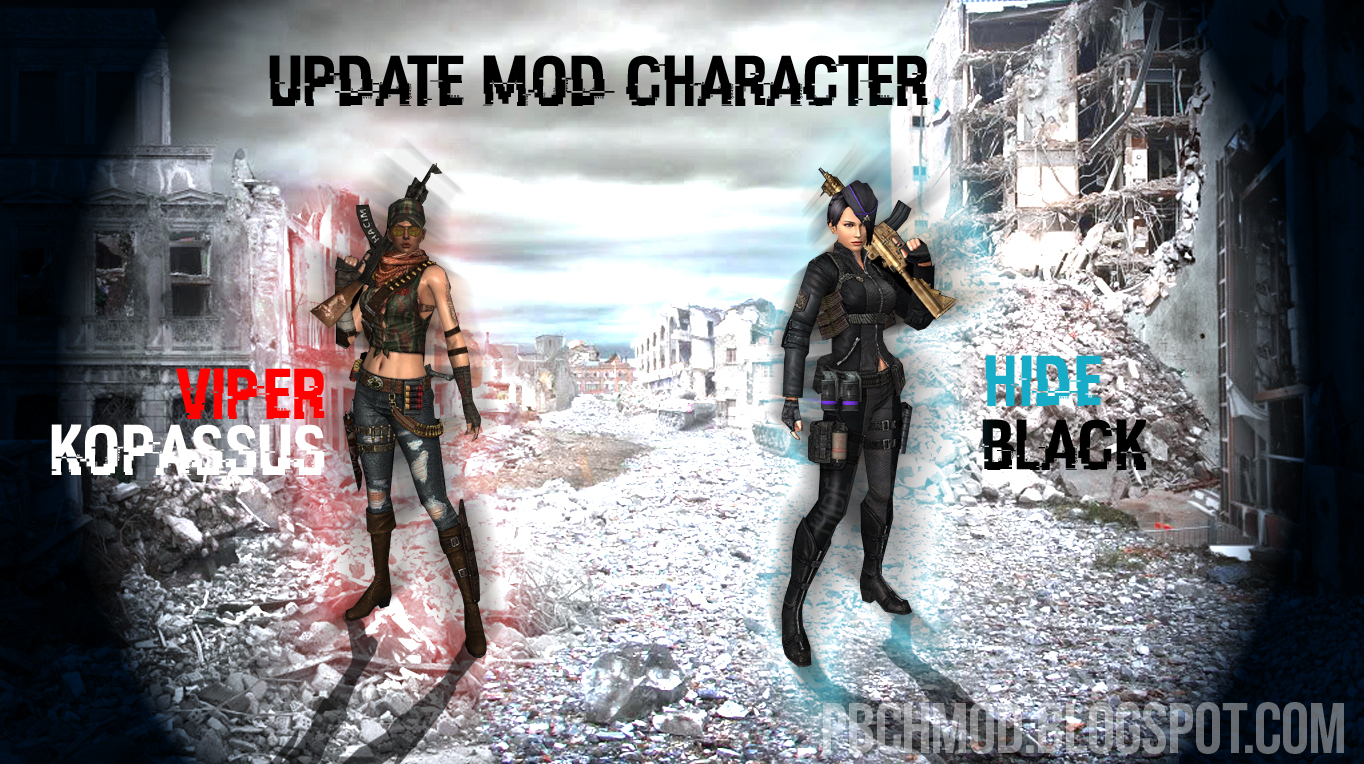 Point Blank | Offline TH: Mod - Character Viper Kopassus & Hide Black