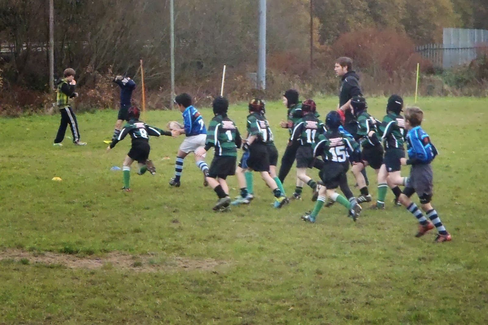 Mumbles Dragons Under 11's Rugby Team: Waunarlwydd V Dragons (Away). 01 ...
