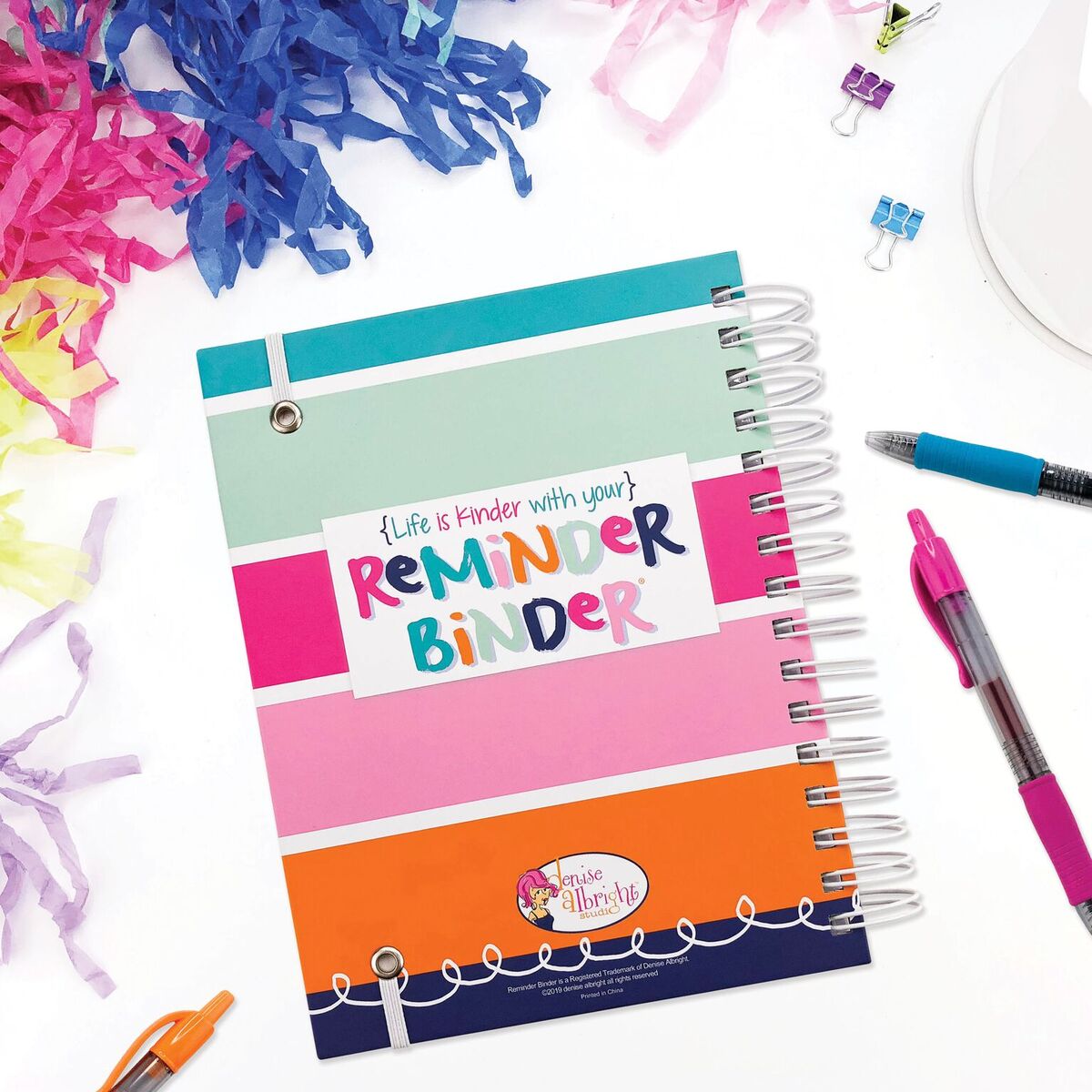 Get organized with 2019-20 Reminder Binder Planner giveaway | My WAHM Plan