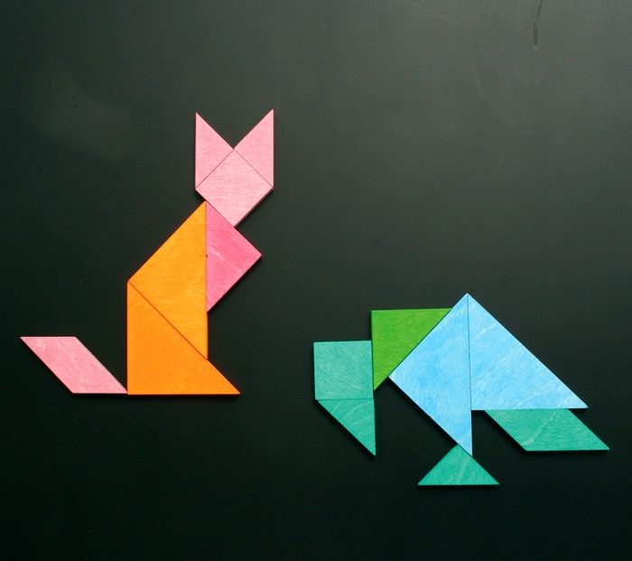La cantera azul: Tangram
