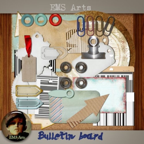 Digital Creations by Shirl: Bulletin Board by EMS Arts