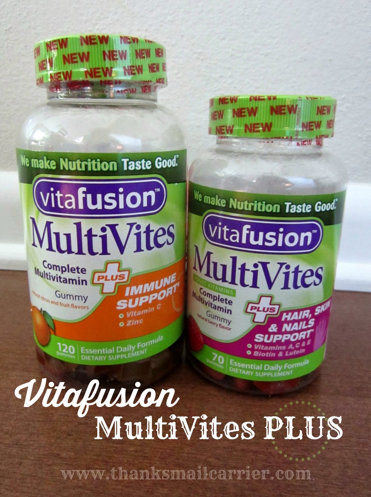 Thanks, Mail Carrier | Vitafusion MultiVites PLUS Gummy Vitamins for ...