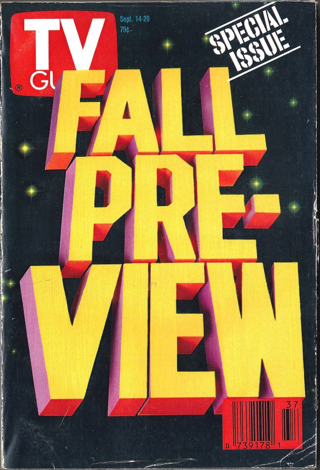 Past Print: TV Guide Fall Preview covers