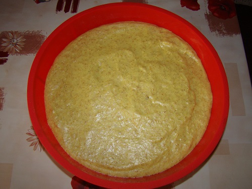 Cristina's world: Tort cu crema din lapte prins