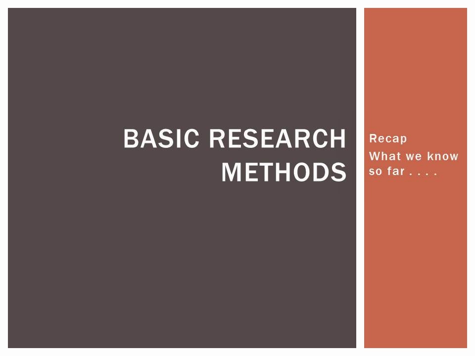 Sean Telford Photography: Research Methods