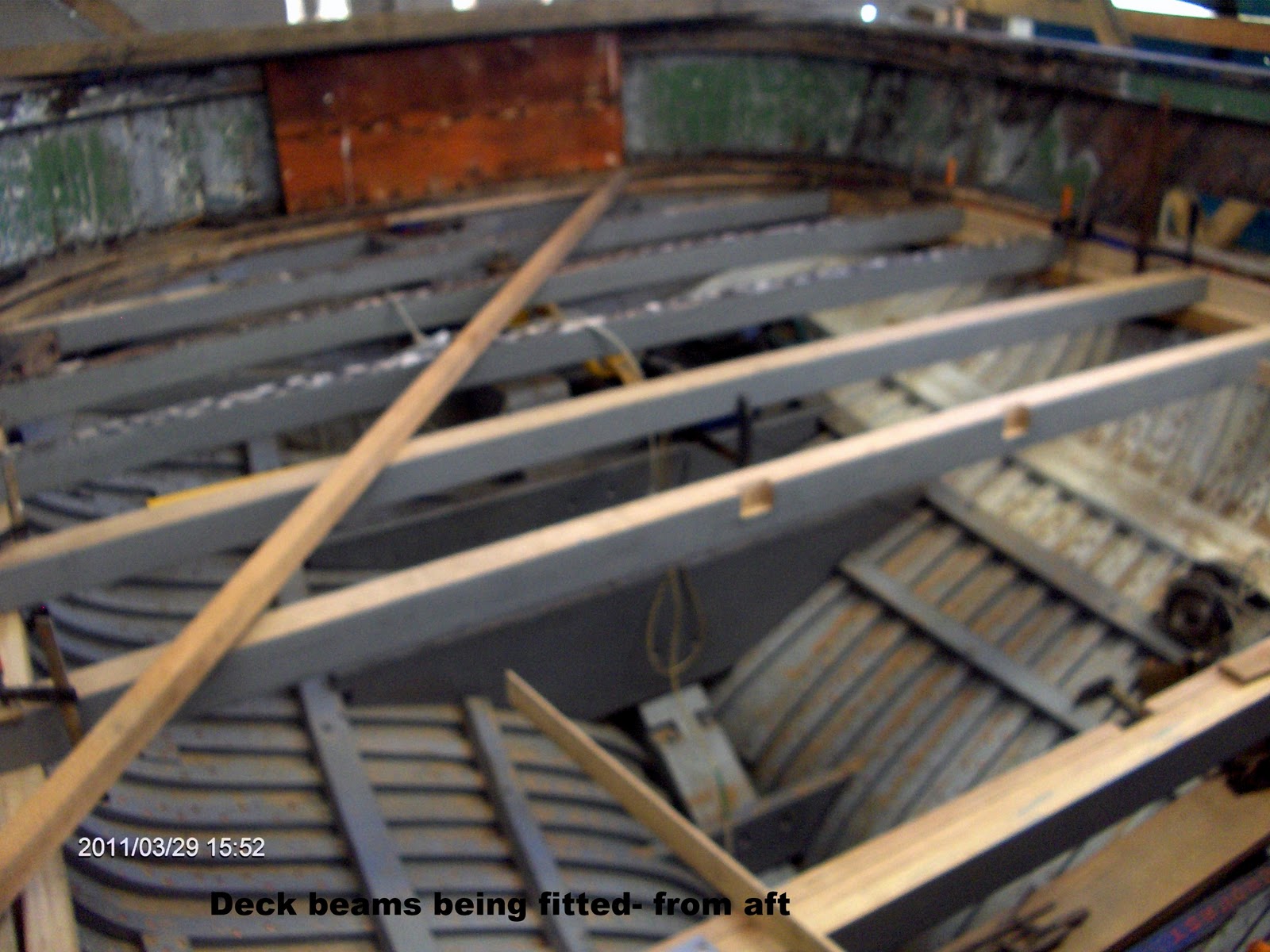 Mason Bay: DECK BEAMS