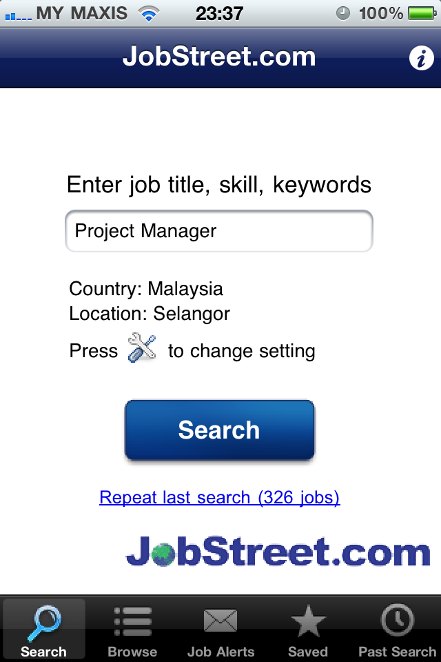 Best iPhone Games, Apps & Ringtones: iPhone Jobstreet app - Looking for ...