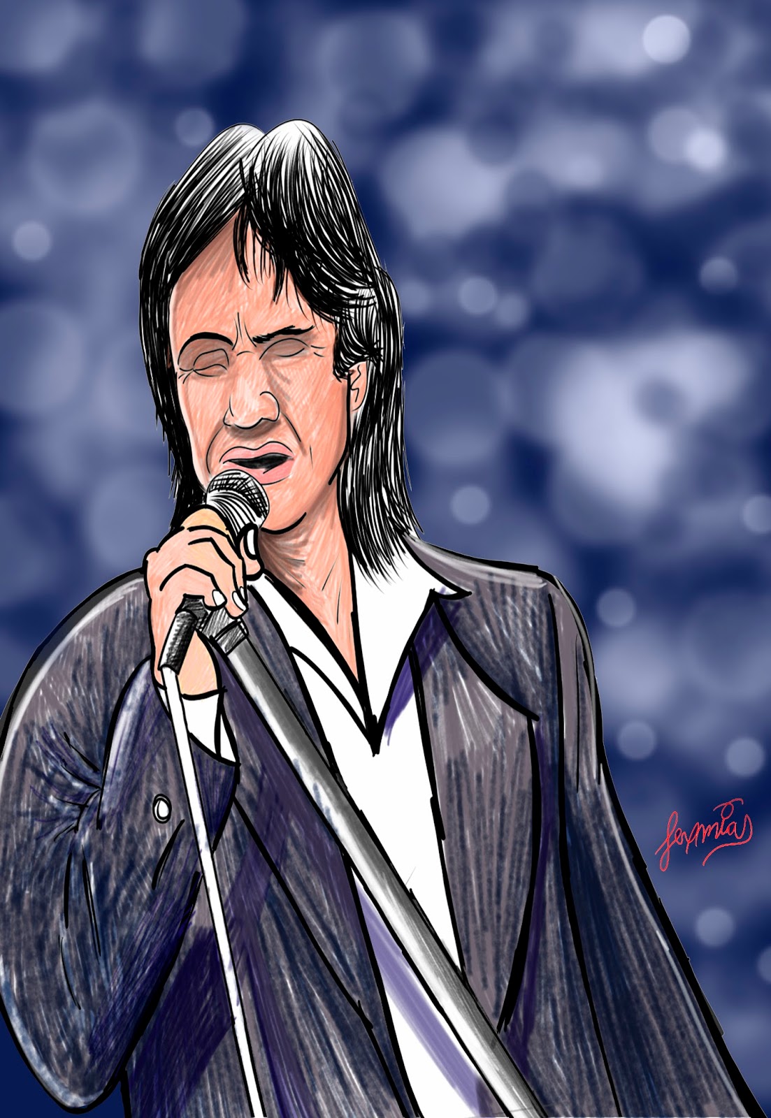 Jeremias Cartoons: Roberto Carlos