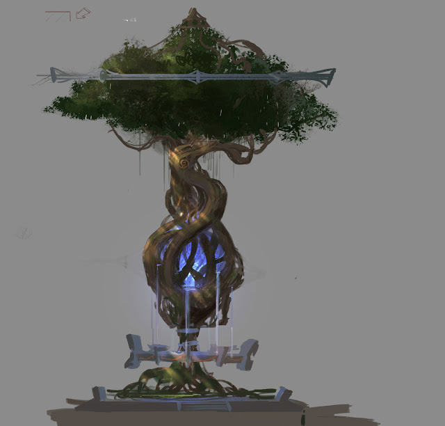 how to draw: How to draw Magic Tree