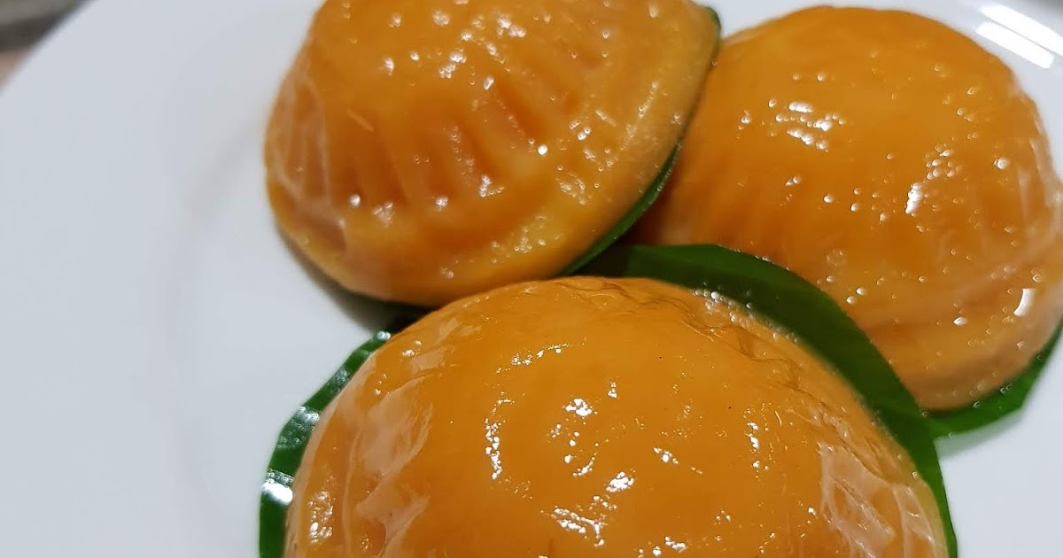AL's Kitchen: Orange Sweet Potato Angkoo Kuih with Mung Bean Paste Fillings