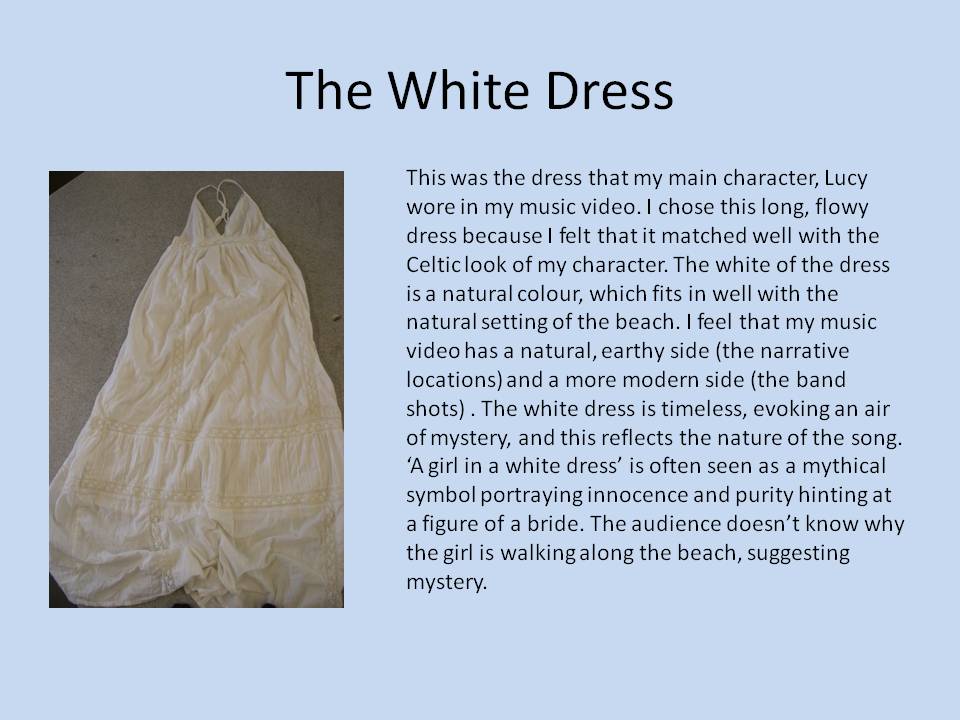 Year 13 Media Phoebe Atkinson: Props and Costume Evaluation