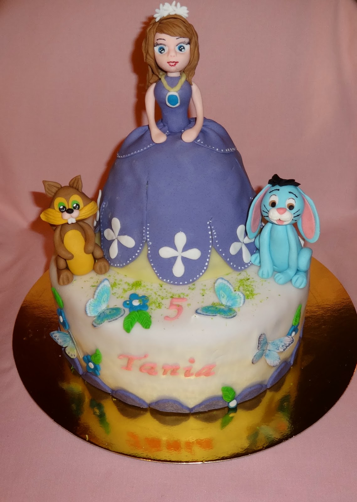 Torturi pentru copii in Constanta: Tort Printesa Sofia& co