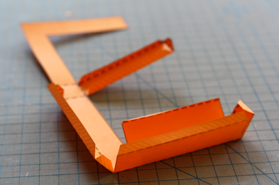 Build 3D paper letters from a nifty font | How About Orange