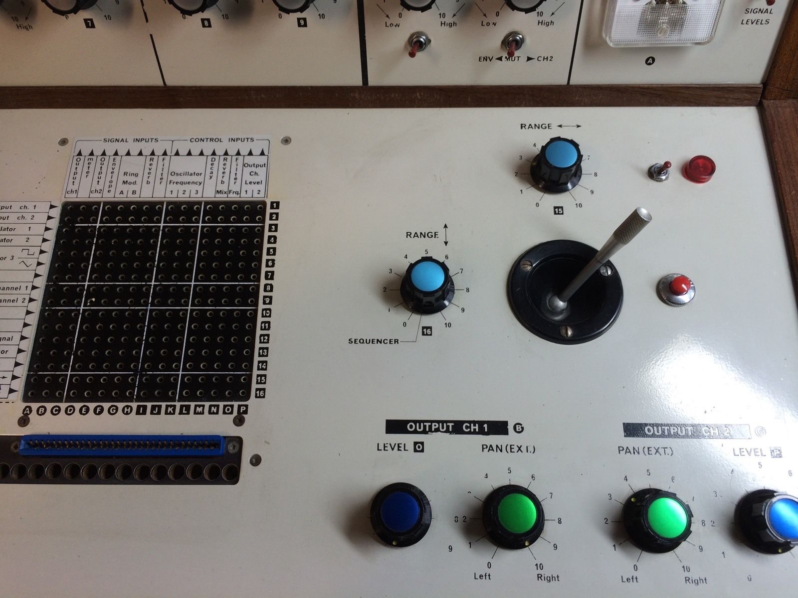 MATRIXSYNTH: 1970s EMS VCS3 Analogue Pin Matrix Synth