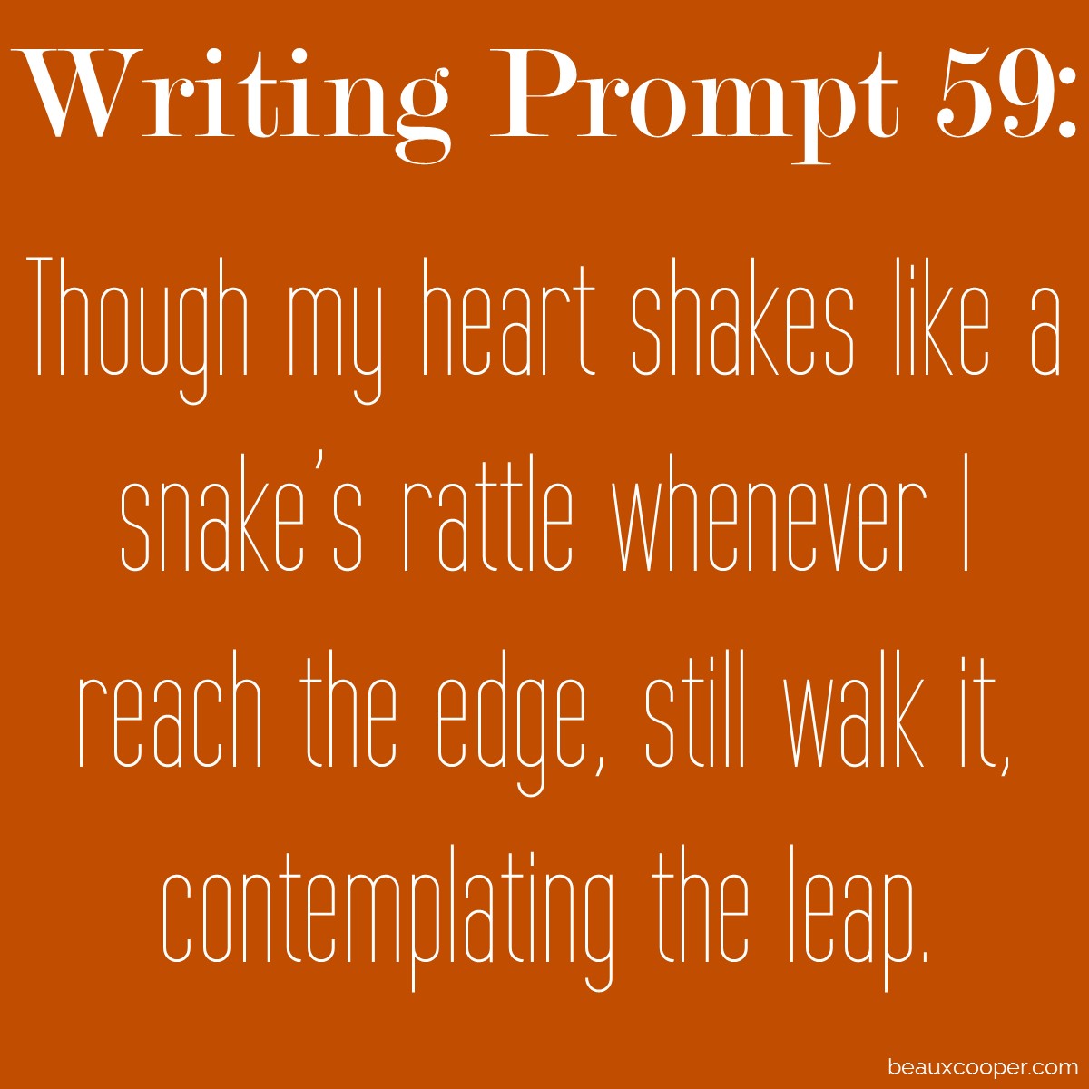 Writing Prompt Fifty Nine Beaux Cooper writing-prompt-fifty-nine-beaux-cooper