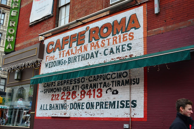 Hedofoodia: Caffe Roma, New-York