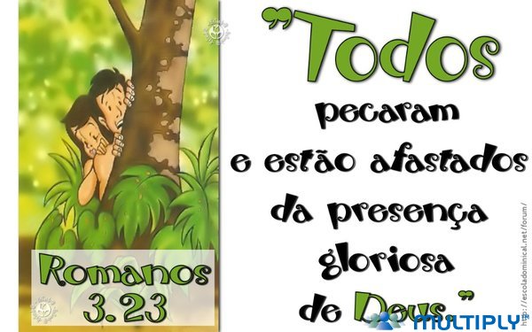 Rede de Crianças Restaurar: Versículo do Dia - Romanos 3:23