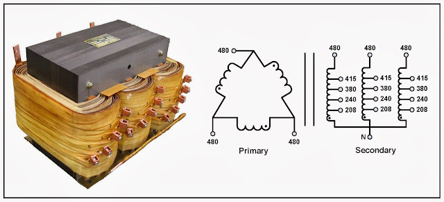 L/C Magnetics: Delta To Wye Transformer, 20 KVA, P/N 18600, Input 480 ...