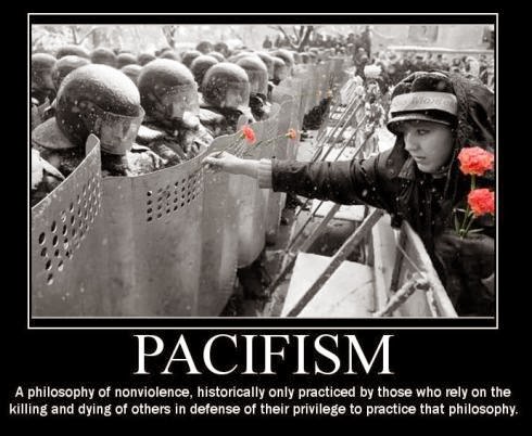 What's On My Mind: Why pacifists are selfish, and why violence is not ...
