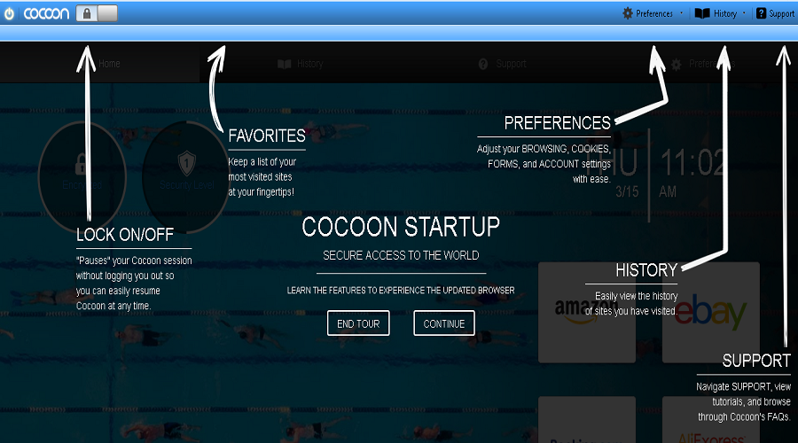 Browser terbaru cocoon yang aman lincah cepat dan vpn gratis - ViaBlogers