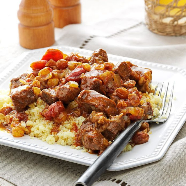 Moroccan Braised Beef Recipe | Arabic Food Recipes