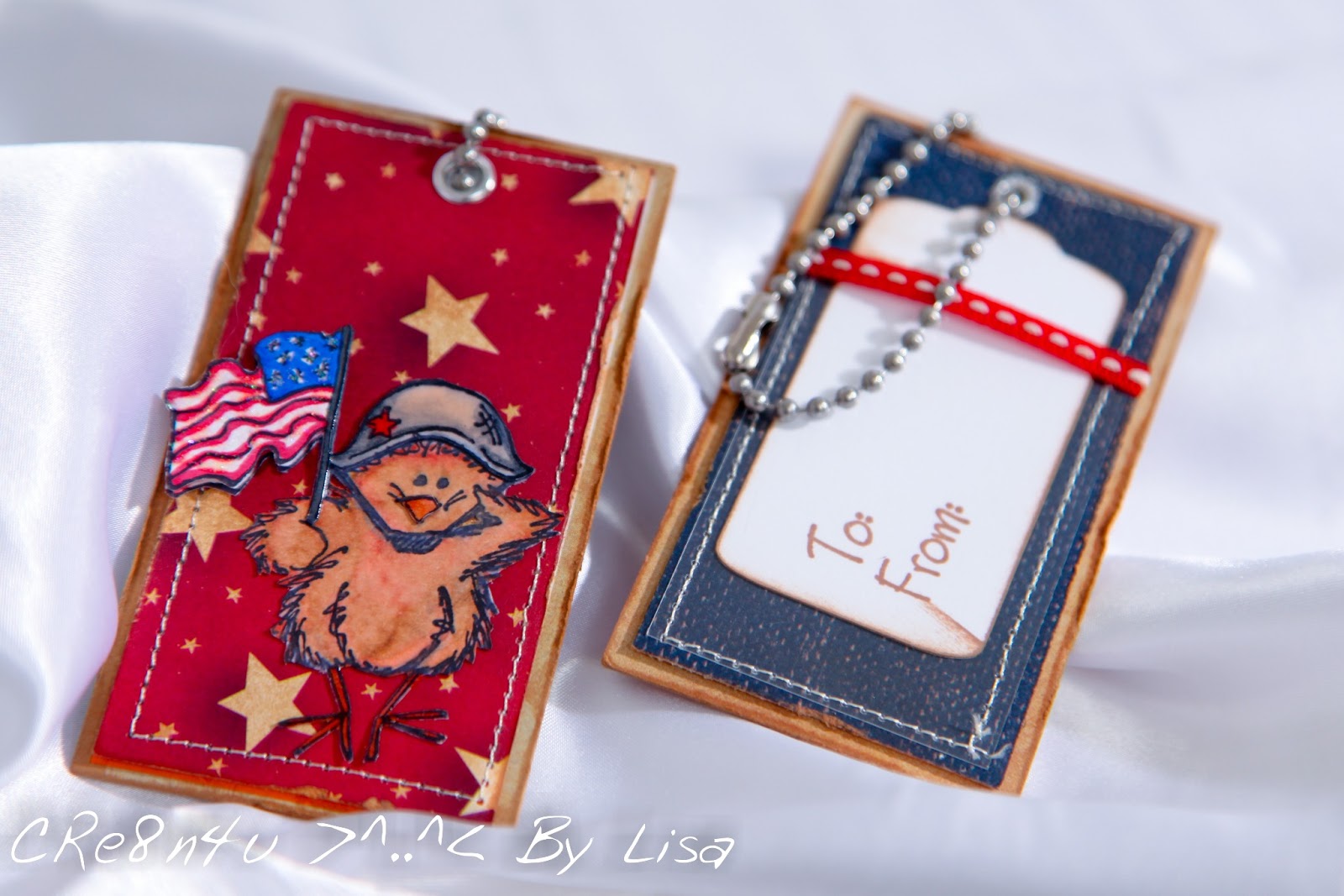 CRe8n4u Handmade Creations By LiSa: Awesome Reusable Tags...