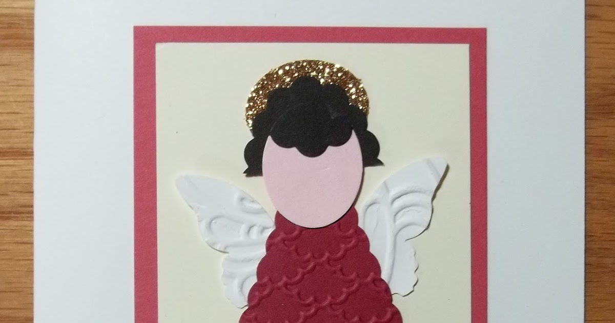 StampLadyKatie.com: Pennant Punch Angel