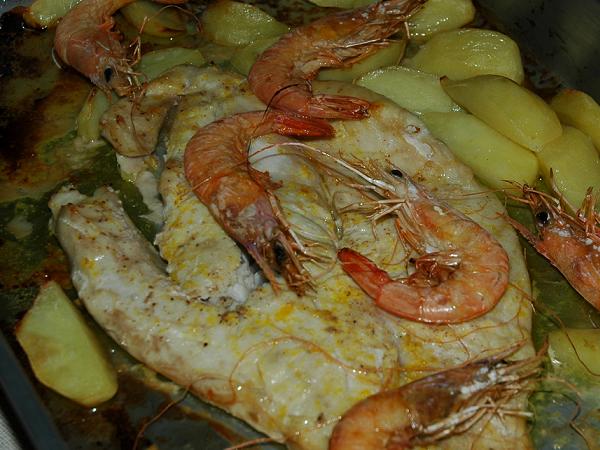 Me Francesca...: Filetes de perca com laranja