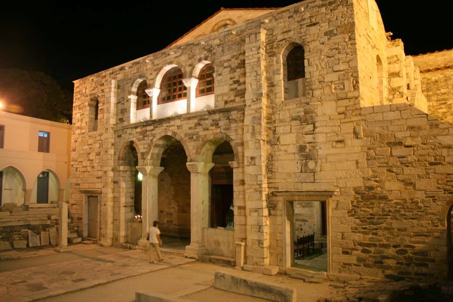 ΒΥΖΑΝΤΙΝΩΝ ΙΣΤΟΡΙΚΑ: Παναγία Εκατονταπυλιανή, Πάρος