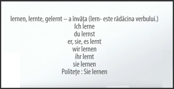 Lectii online de limba germana: Lectia de gramatica a limbii germane