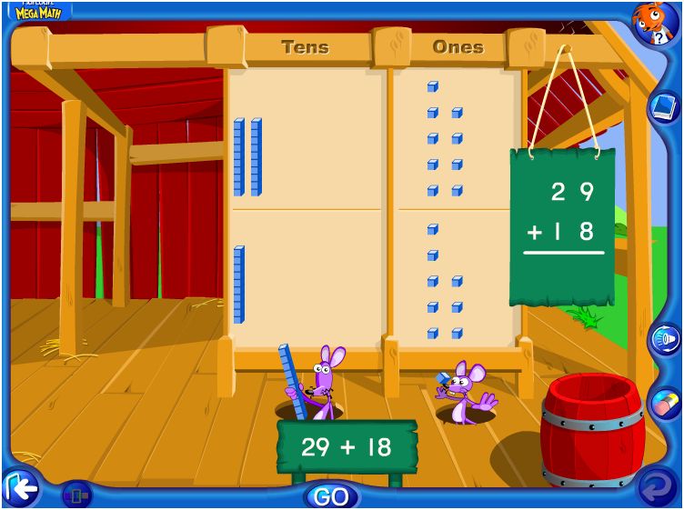 Math Chapters 5-8: 2-Digit Addition and Subtraction: Mega Math