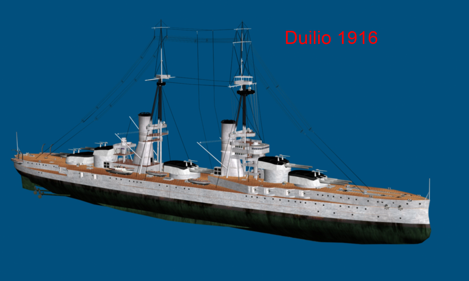 Steve Estes 3D: what I know about Italian Battleships In Ww1
