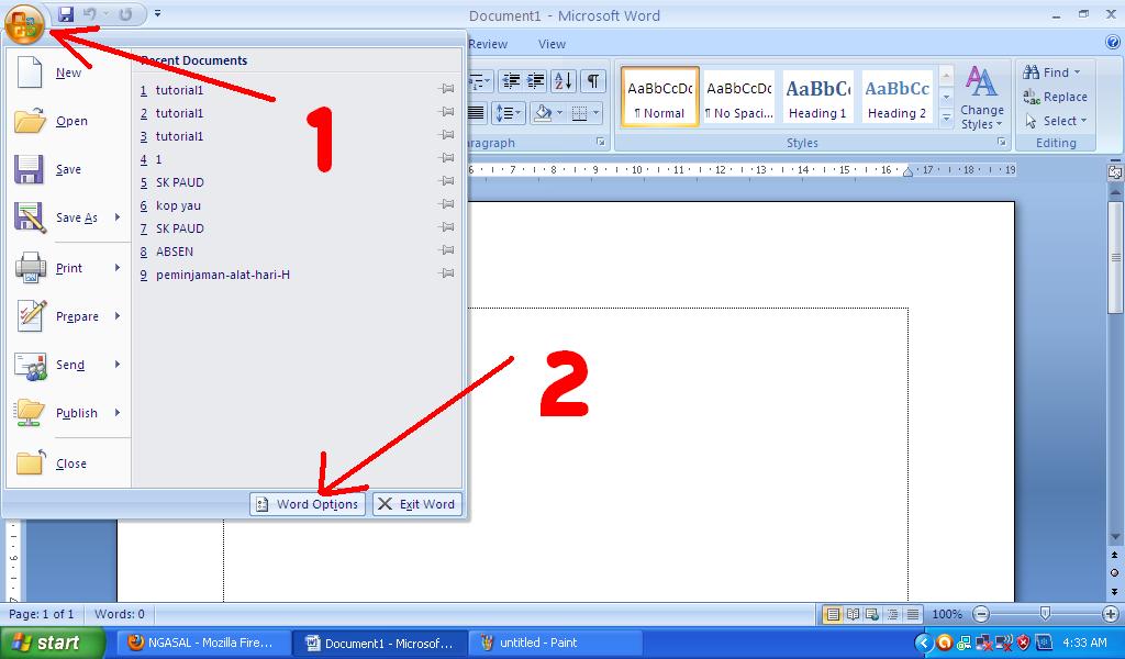 Cara Merapikan Surat Sk Di Word - Delinewstv
