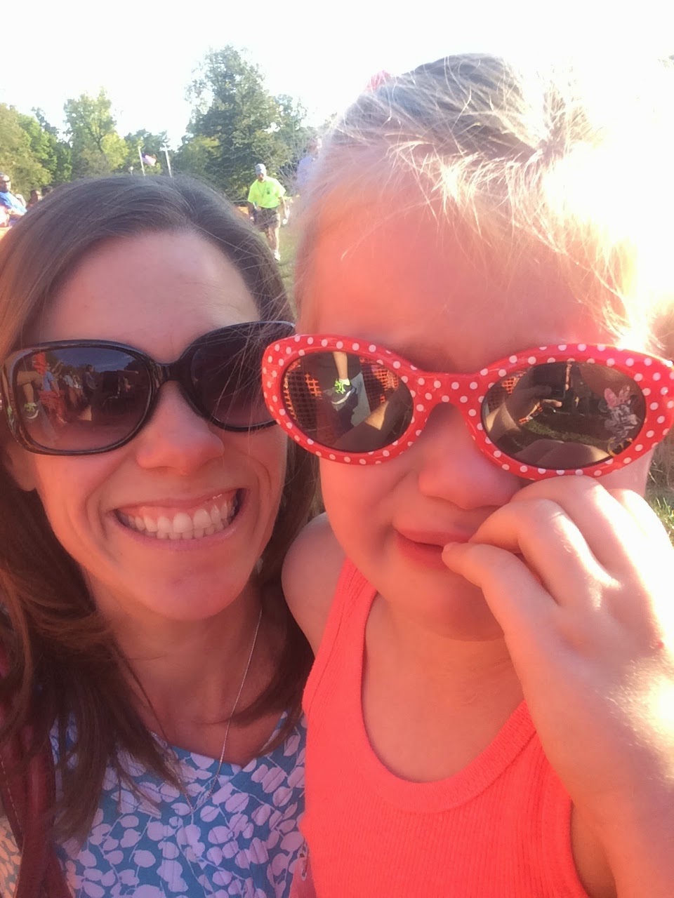 The Basham Family: Lily's First Official Race.