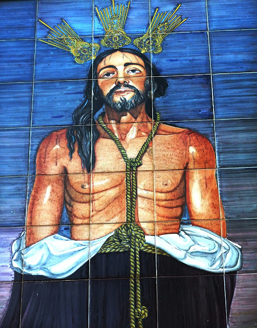 Mosaicos : 3.484.- Mosaico de Ntro. Padre Jesús del Santo Suplicio. Málaga.