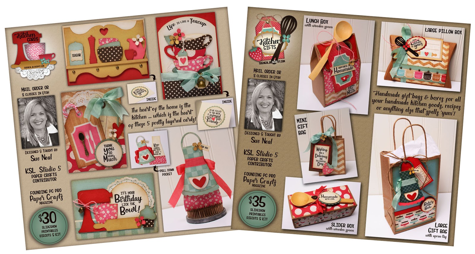 Q's Creative Card Making Kits: Q's Creative Kits: Kitchen CARDS ...